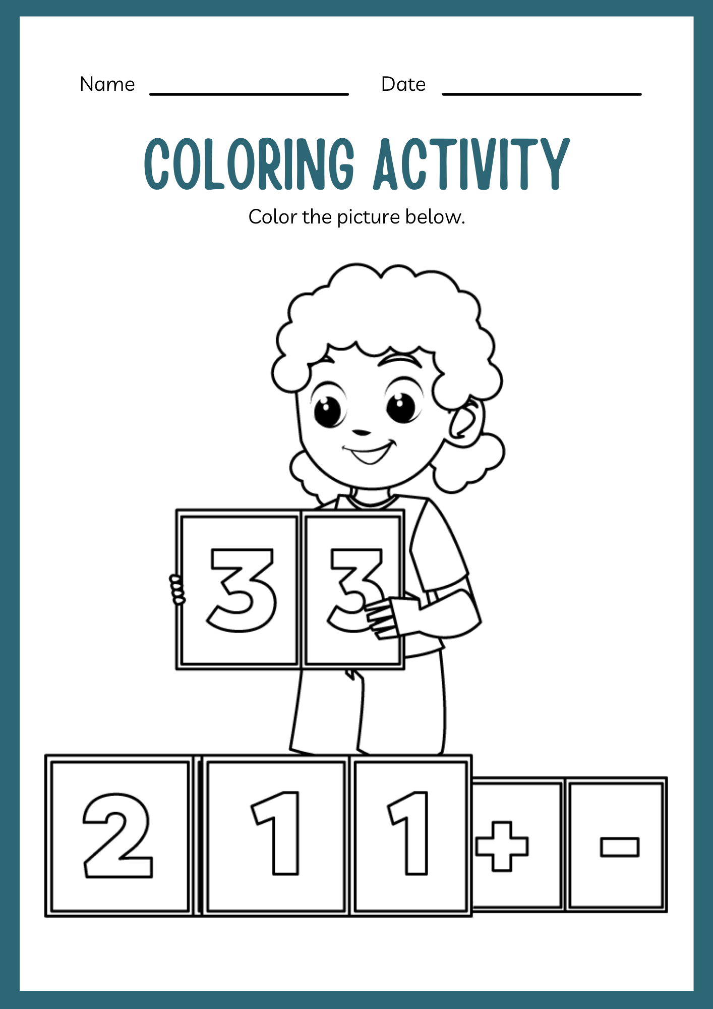 Jordan's Math Work, Games for Children 🔥