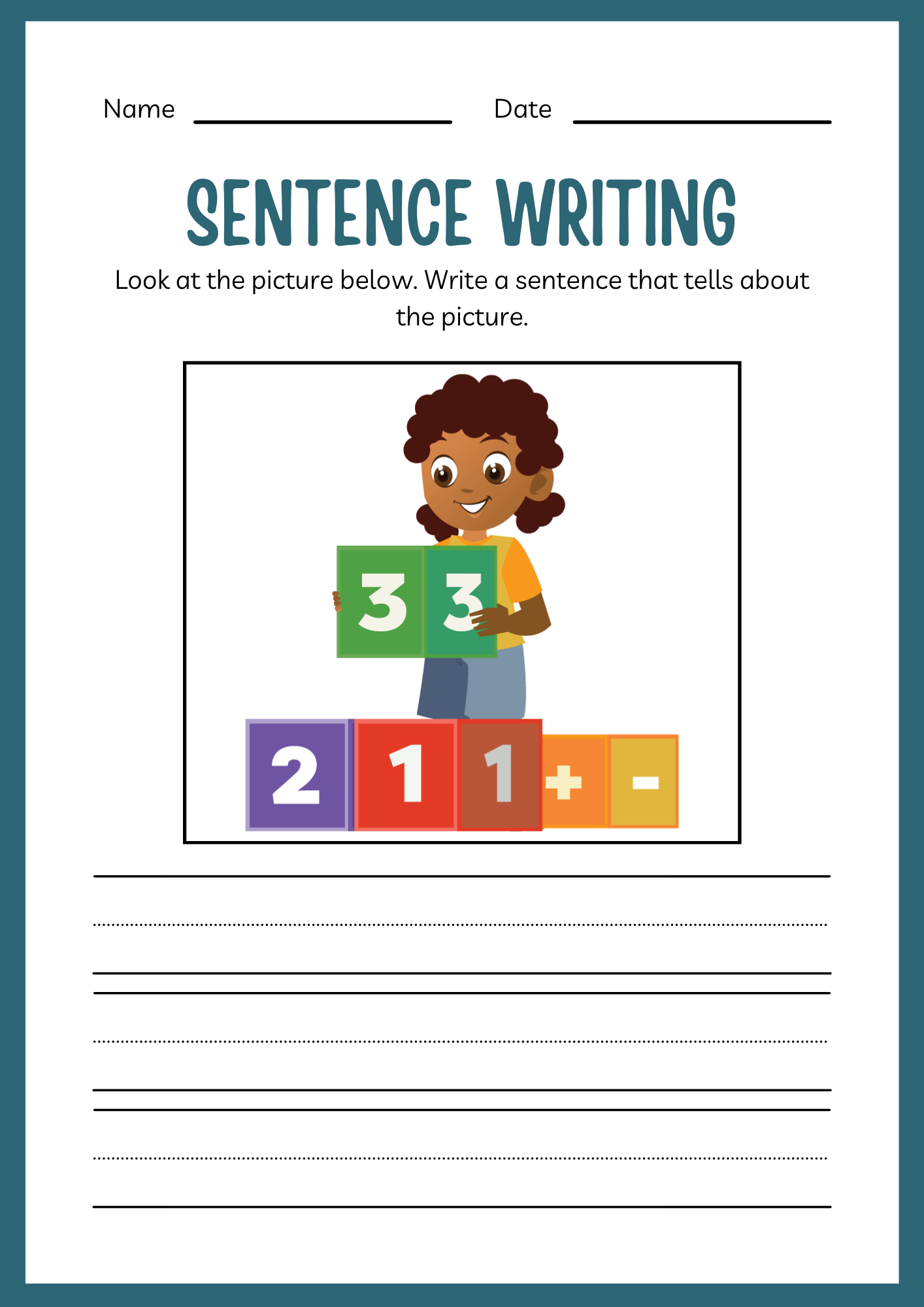 Jordan's Math Work, Games for Children 🔥